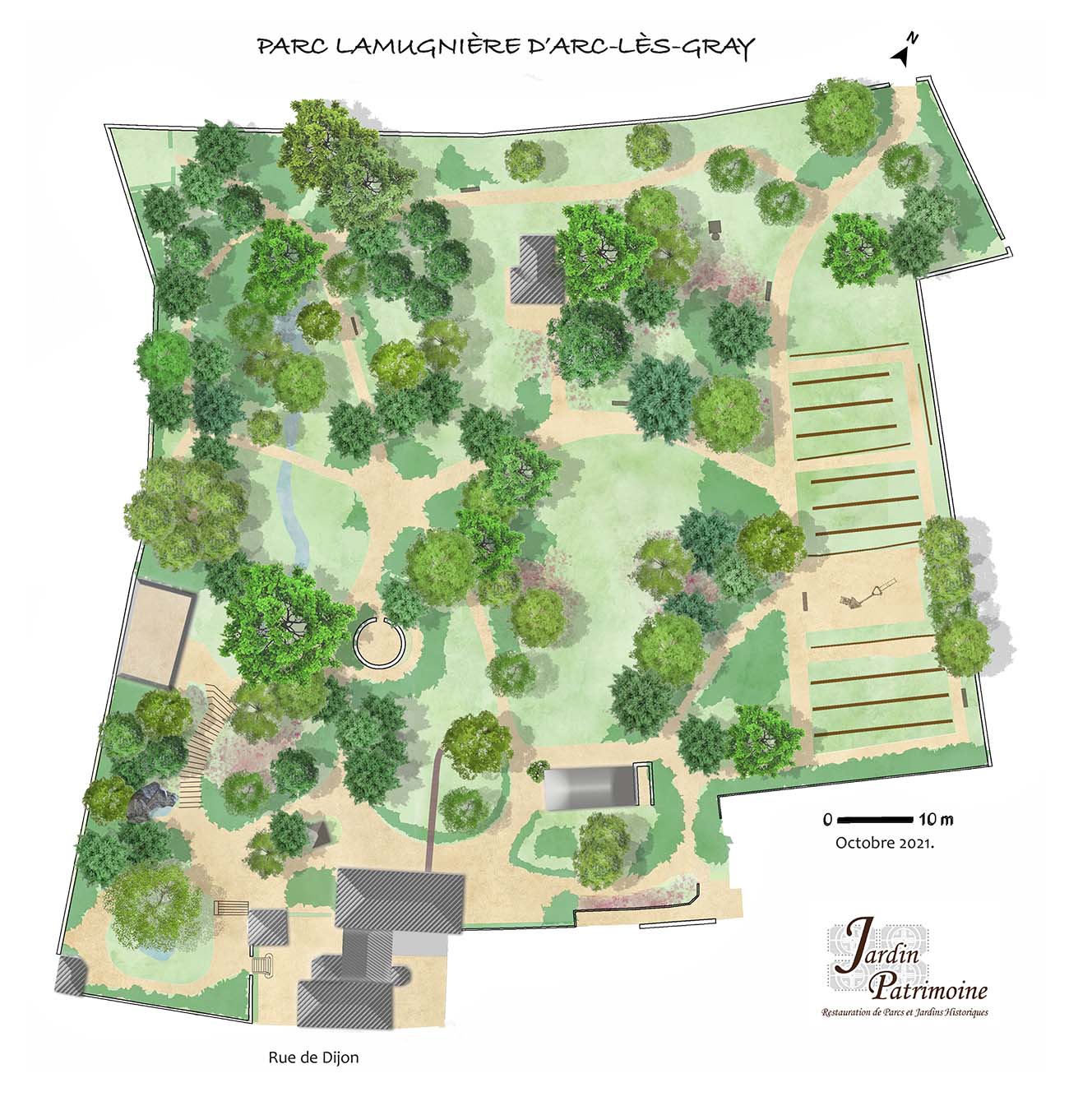 Plan de gestion du parc Lamugnière - Arc-lès-Gray (70) - Jardin ...